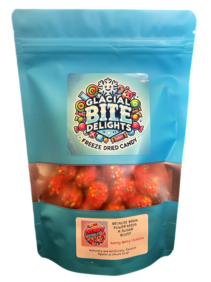 Nerdy Nibbles Freeze-Dried Candy – Glacial Bite Delights